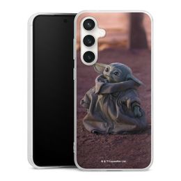 DeinDesign Galaxy S23 FE Handy Silikon H&uuml;lle Case transparent Handyh&uuml;lle The Child Star Wars Baby Yoda Silikon Case