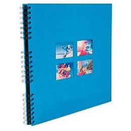 Exacompta Milano Spiralfotoalbum Hardback Papier 33 x 35 x 3,3 cm Blau