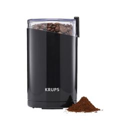 Krups F20342 Kaffeemühle Schwarz 200 Watt, Klingen aus rostfreiem Stahl