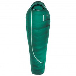 Grüezi Bag Grüezi Bag - Biopod DownWool Subzero 185 - Daunenschlafsack Gr bis 185 cm Körpergröße - 215 x 80 x 50 cm Grün