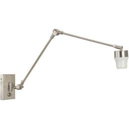 Steinhauer - wandlamp Prestige chic - leinen - metall - 7396ST - Leinen