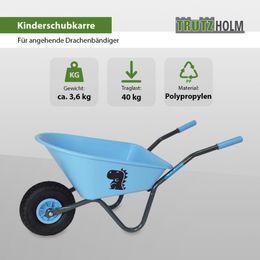 baumarktplus Kinderschubkarre Drache Schiebkarre Metallschubkarre Gartenkarre