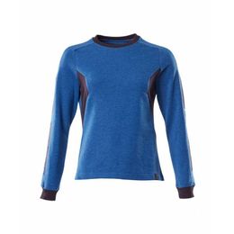 Accelerate Sweatshirt, Damenpassform 18394 Gr. xl azurblau/schwarzblau - azurblau/schwarzblau - Mascot