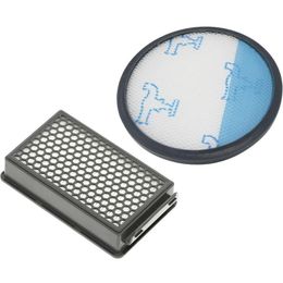 TRADESHOP Hepa Filter-Set für Rowenta, Moulinex, Tefal, Samurai, Compact Power und Cyclonic Staubsauger (ersetzt ZR005901)