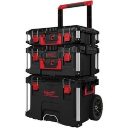 Milwaukee ® - packout Promo-Set Milwaukee 3-teilig