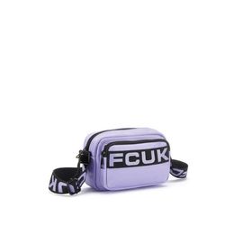 FCUK Umhängetasche 'Minibag' violett Gr. für Damen. Mit Logodruck