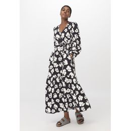hessnatur Jersey-Kleid Midi Relaxed aus reiner Bio-Baumwolle Größe: 42