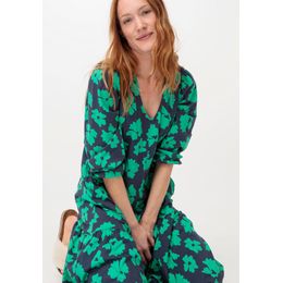 hessnatur Jersey-Kleid Midi Relaxed aus reiner Bio-Baumwolle Größe: 34