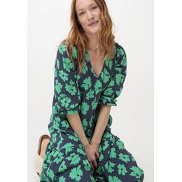 hessnatur Jersey-Kleid Midi Relaxed aus reiner Bio-Baumwolle Größe: 36