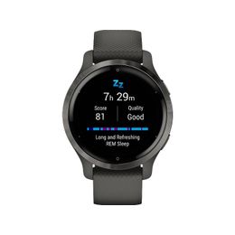 Garmin Venu 2S Smartwatch Polymer Silikon, 110-175 mm, Grau