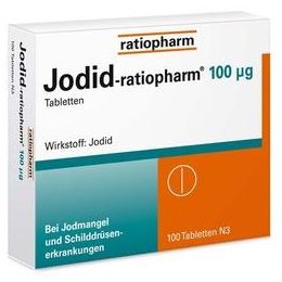 JODID-ratiopharm 100 μg Tabletten 100 St