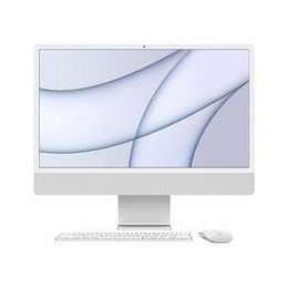 iMac 59,62 cm (24") M1 2021, MAC-System silber, macOS, Deutsch Prozessor: Apple M1 Grafik: Apple M1 8-Core GPU Speicher: 8 GB Arbeitsspeicher | 512 GB SSD-Festplatte Display: 59,62 cm (24 Zoll)