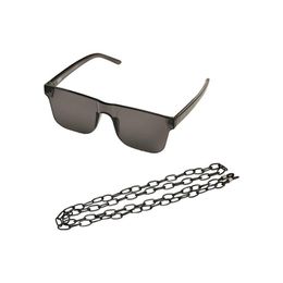 Urban Classics Sonnenbrille Urban Classics Unisex 105 Chain Sunglasses, schwarz