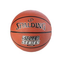 Spalding Basketball Silver Ser, braun