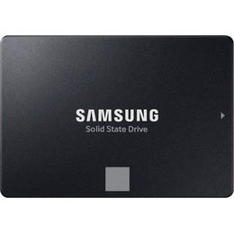 Samsung 870 EVO interne SSD (250 GB) 2,5" 560 MB/S Lesegeschwindigkeit, 530 MB/S Schreibgeschwindigkeit, grau