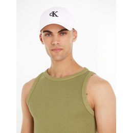 Calvin Klein Jeans Baseball Cap NEW ARCHIVE CAP, weiß