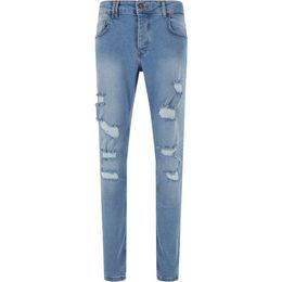 2Y Premium Bequeme Jeans Herren 2Y Slim Fit Jeans (1-tlg), blau
