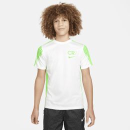 Nike CR7 Dri-FIT Academy 23 Fußballoberteil für ältere Kinder - Weiß