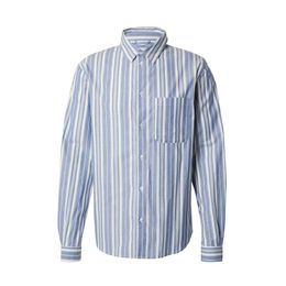 Trapp Button Up Shirt 'Noah' male Blue size S