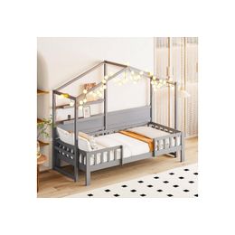 SOFTWEARY Kinderbett mit Rollrost (90x200 cm)