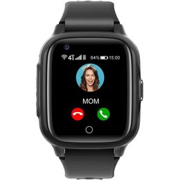 Krostming Daten- und Anrufer-ID-Anzeigefunktionen Smartwatch (Android iOS)