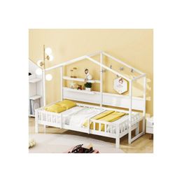 SOFTWEARY Kinderbett mit Rollrost (90x200 cm)