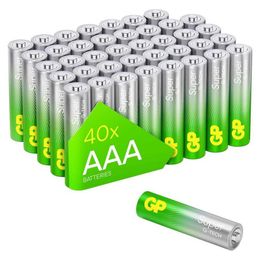 Gp Batteries GP Alkaline Batterien AAA Micro