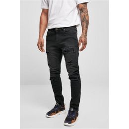 Urban Classics Funktionshose Heavy Destroyed Slim Fit Jeans