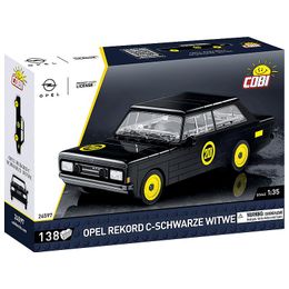 Cobi - Opel Rekord schwarze Witwe Bausatz, Mehrfarbig