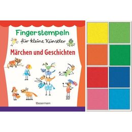 Bassermann Fingerstempeln für kleine Künstler - Märchen und Geschichten - Norbert Pautner, Kartoniert (TB)
