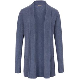 Strickjacke aus 100% Premium-Kaschmir include blau