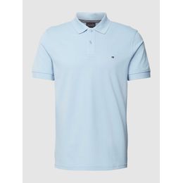 Christian Berg Slim Fit Poloshirt im unifarbenen Design