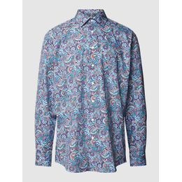 Seidensticker Regular Fit Business-Hemd mit Paisley-Muster