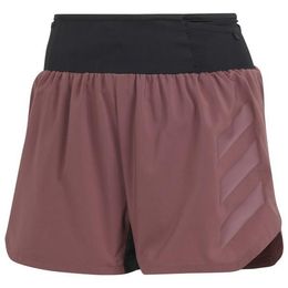 adidas terrex - Women's Terrex Agravic Shorts - Laufshorts Gr XS - Length: 3'' braun