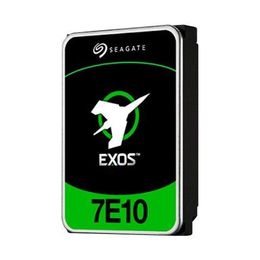 Seagate Exos 7E10 6TBSATA 512E/4kn interne HDD-Festplatte (6 TB) 3,5", schwarz