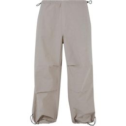 Urban Classics Stoffhose Urban Classics Herren Popline Parachute Pants (1-tlg), beige