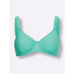 feel good Damen Bikini-Oberteil, blaugr&uuml;n, Gr&ouml;&szlig;e 46B