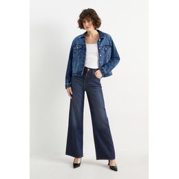 C&A Wide Leg Jeans-High Waist