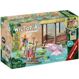 Playmobil 71143 Wiltopia - Paddeltour mit den Flussdelfinen Spielset, Mehrfarbig