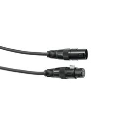 Eurolite DMX Kabel XLR 5pol 3m sw