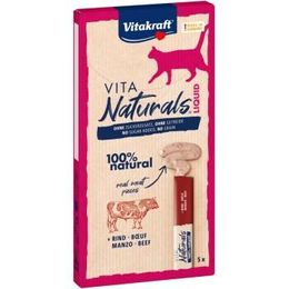 Vitakraft Naturals Liquid Snack Rind 11x5 Stück