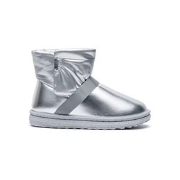 Foreverfolie Boots in Silber - 37