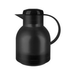 Emsa SAMBA Isolierkanne, 1 Liter schwarz, QUICK PRESS Verschluss