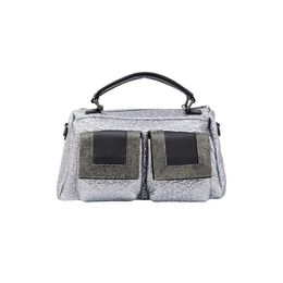 NAEMI Handtasche Damen Gr&ouml;&szlig;e One Size schwarz / silber