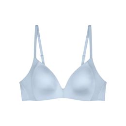 Triumph - BH ohne Bügel - Cerulean Blue 70A - Body Make-up Soft Touch - Unterwäsche für Frauen