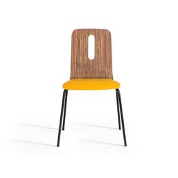 JVmoebel Esszimmerstuhl Gelb Stuhl Modern Design Möbel Einrichtung Luxus Esszimmer Stühle (1 St)