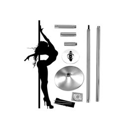 TrutzHolm Trainingsstation Pole Dance Stange Tanzstange Profi 45mm GoGo Tabledance Static + Spinn
