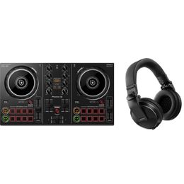 Pioneer DJ DJ Controller DDJ-200 + HCJ-CUE1BT Schwarz