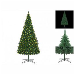 vidaXL Künstlicher Weihnachtsbaum Künstlicher Weihnachtsbaum mit LEDs 400 cm Grün
