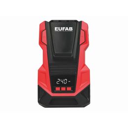 Eufab Drucksprühgerät Eufab Luft-Kompressor Dual Power 12V/230 V